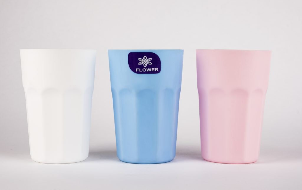 Plastic Cups - Flower Plast